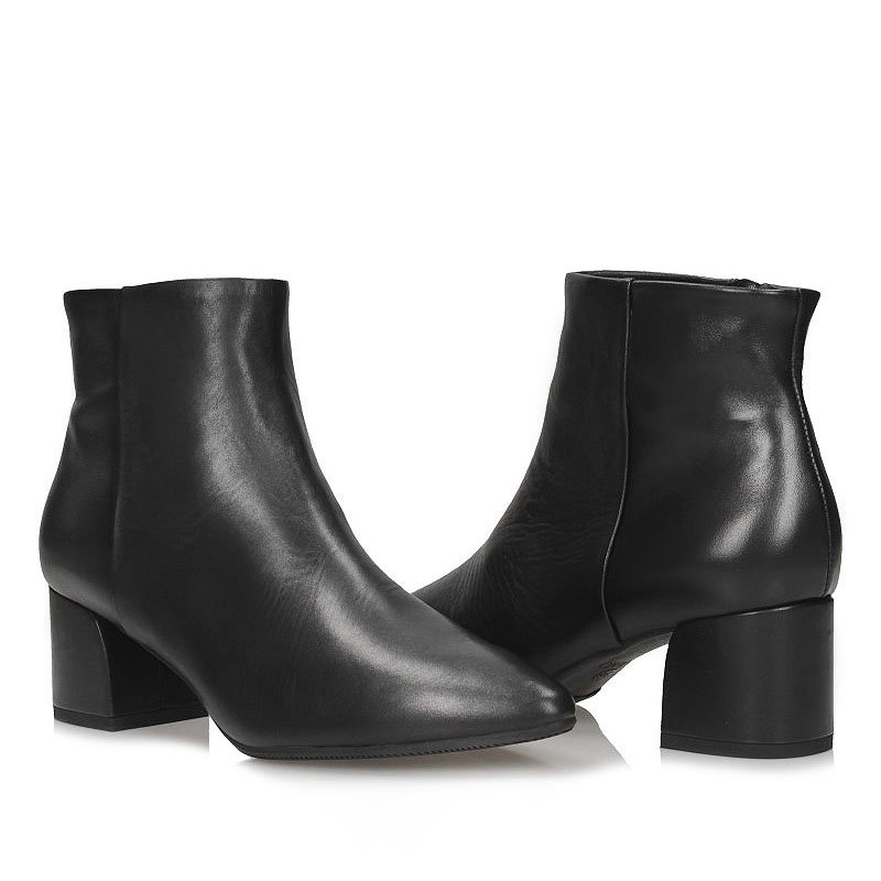 Botki Ryłko 5UVK2 czarne 19899 | Sklep Obuwie-Lizuraj.pl